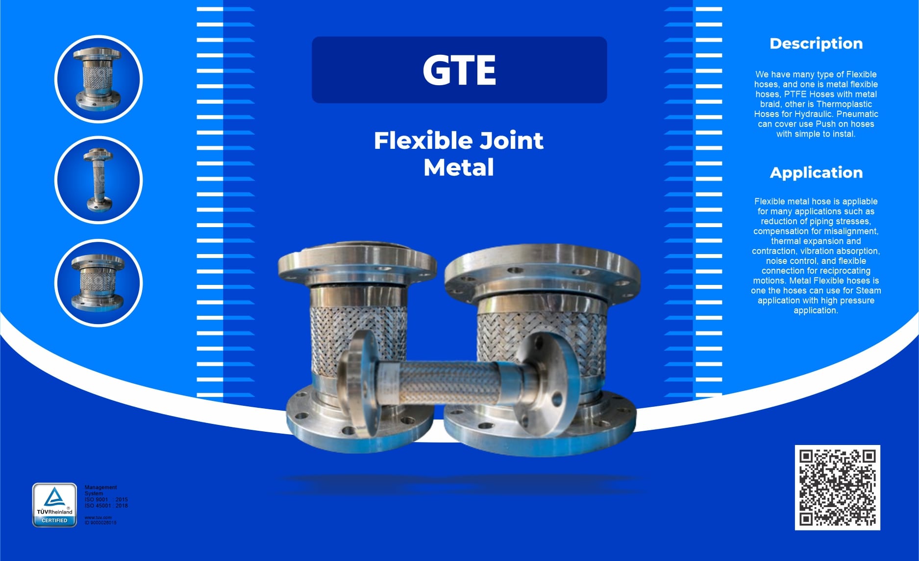 Flexible Metal Hose - Grand Twins Engineering